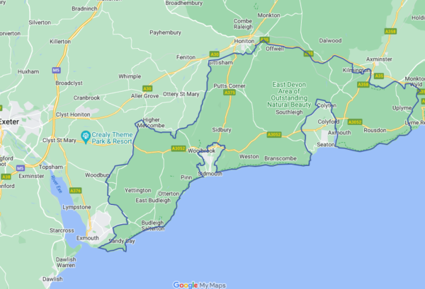 East Devon AONB - Stuart Line Cruises