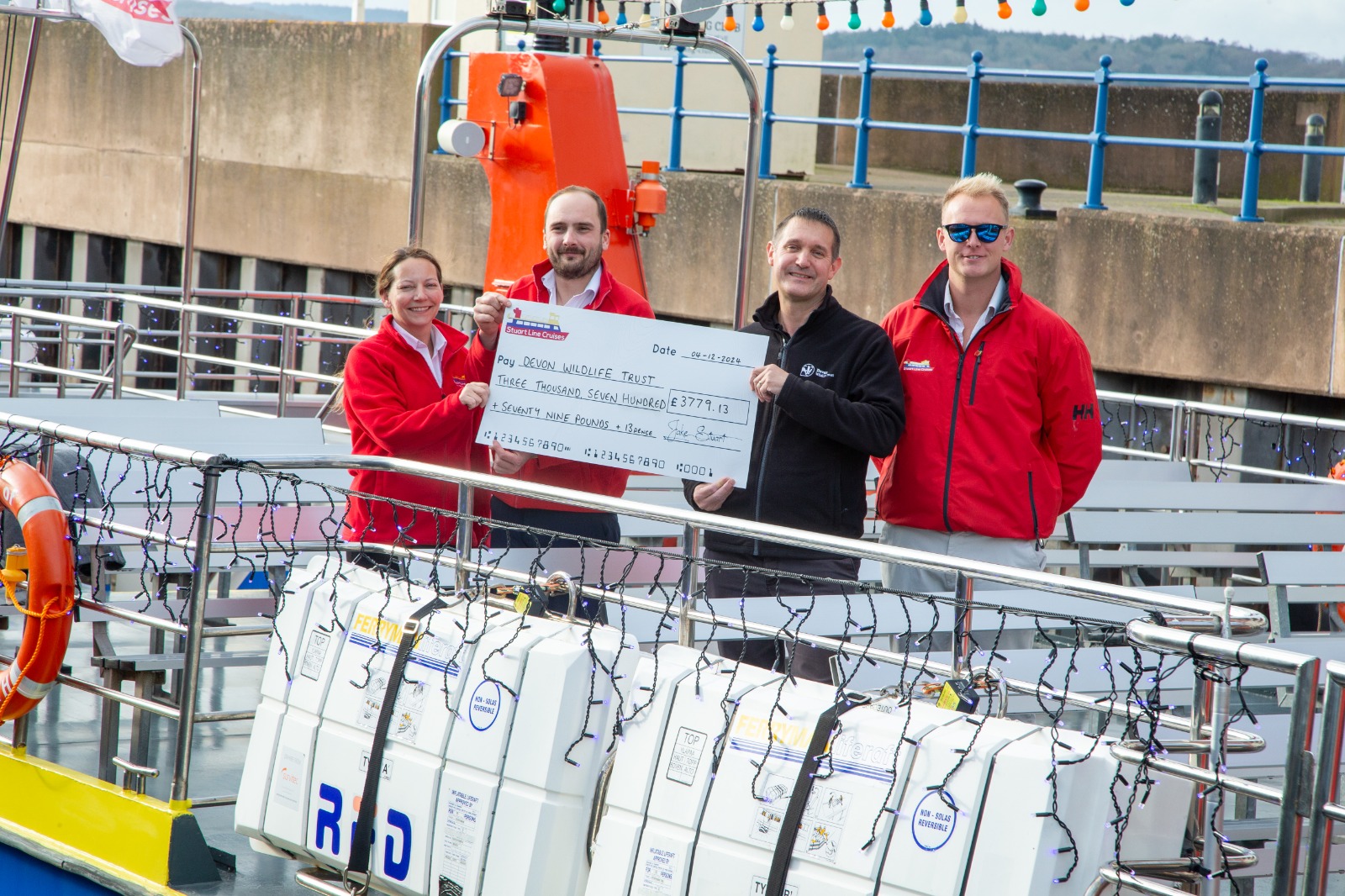 Vital Funds for the Devon Wildlife Trust - Stuart Line Cruises